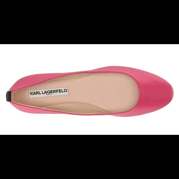 Karl Lagerfeld | Shoes | Karl Lagerfeld Paris Dark Rose Vada Ballet ...